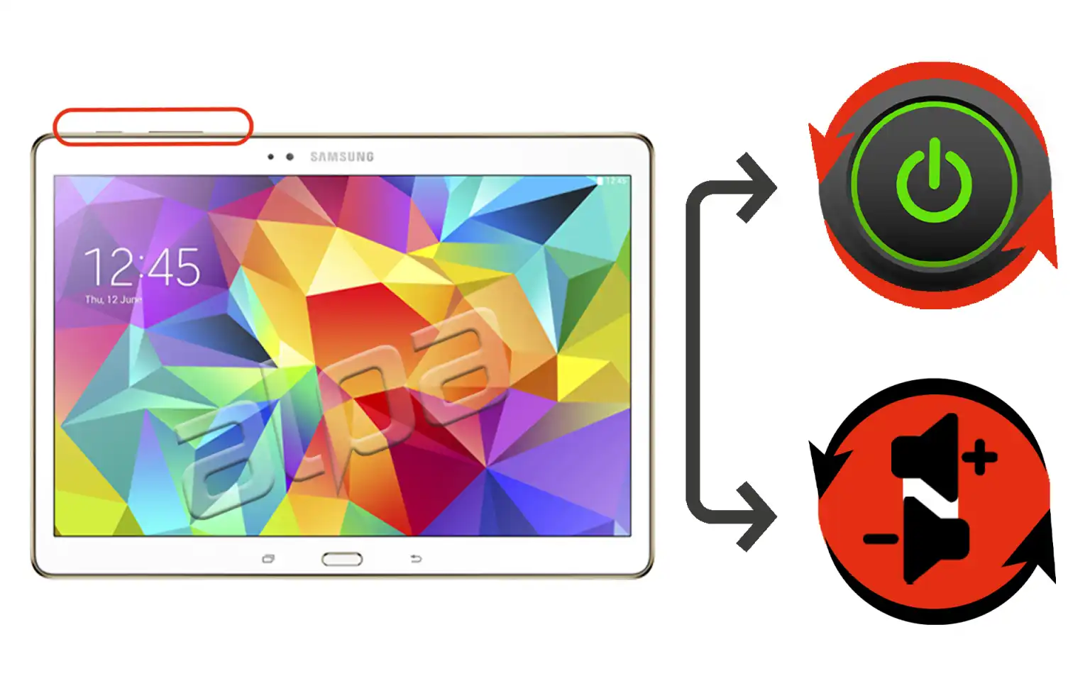 Samsung Galaxy Tab S SM-T800 Açma-Kapama, Ses Tuşu Tamiri Fiyatı | ALPA ...