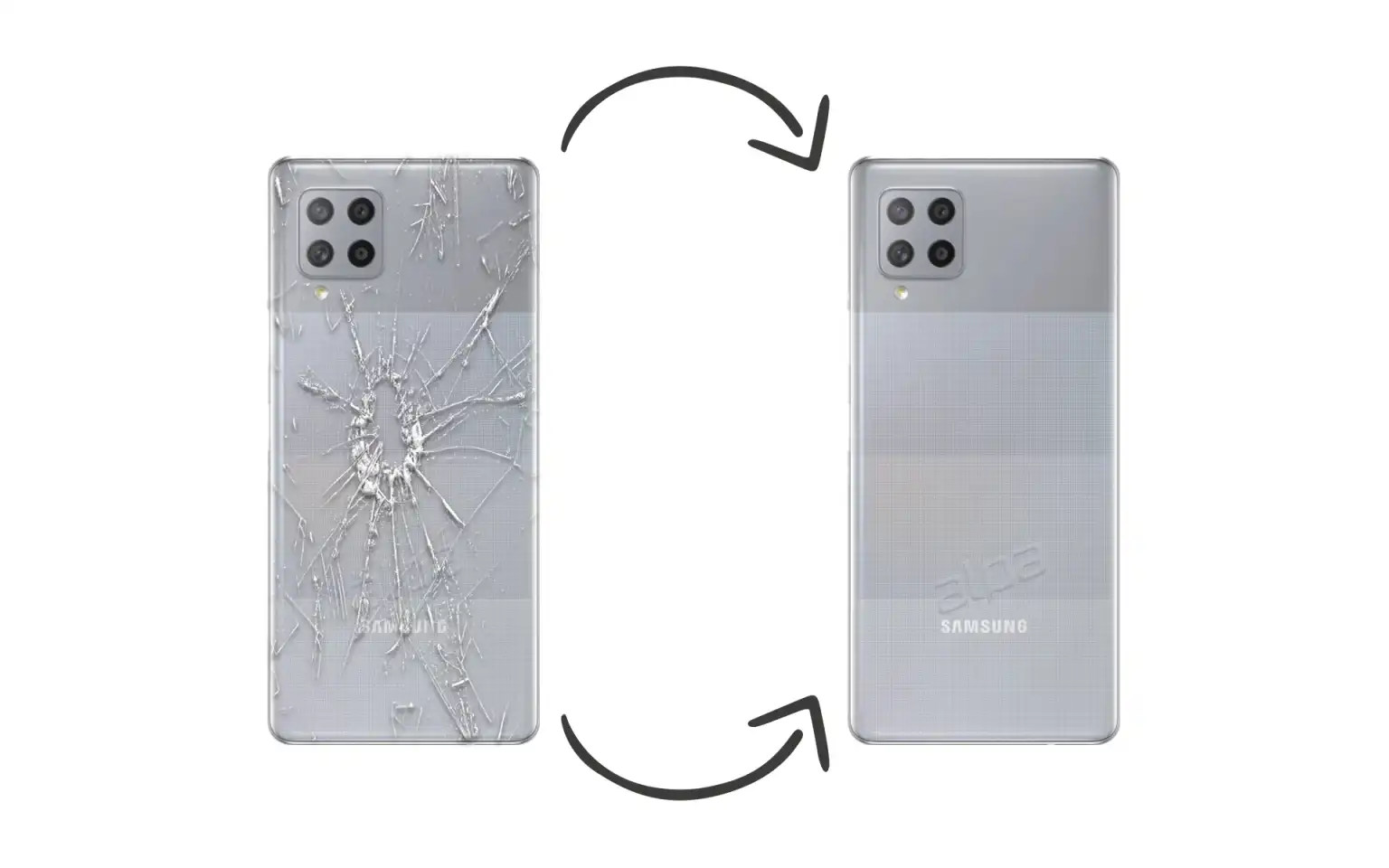 Samsung Galaxy A42 Arka Cam Değişimi Fiyatı | ALPA Tamir Merkezi