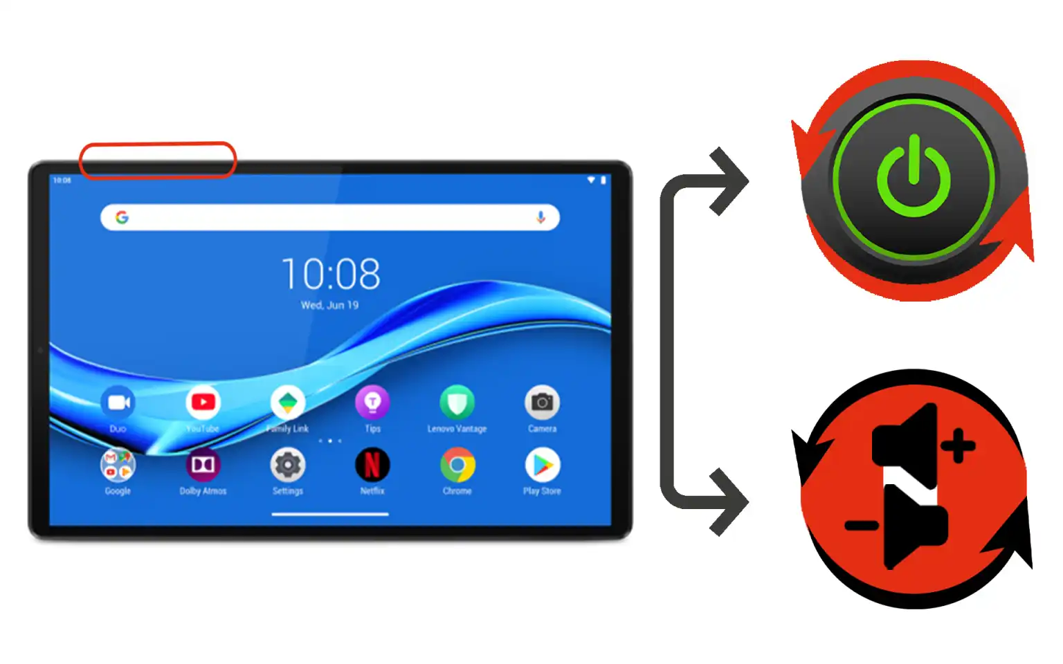 Lenovo Tab M10 FHD Plus Açma-Kapama, Ses Tuşu Tamiri Fiyatı | ALPA ...